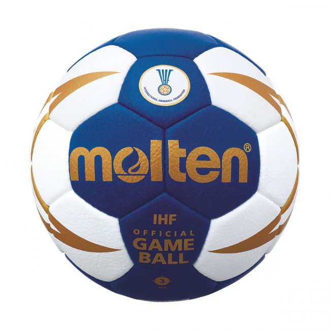 Molten HX5001 Handball, blau/weiß/gold | ballfabrik.de